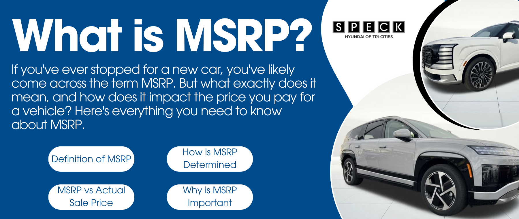 What is MSRP? - Speck Hyundai of Tri-Cities Blog